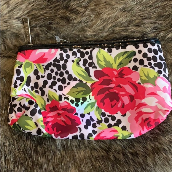 Modella | Bags | Modella Cosmetic Bag Floral | Poshmark
